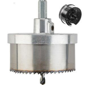 Hole Cutter For Wood, Plastics, Aluminum, Hardened Teeth, Maximum ...