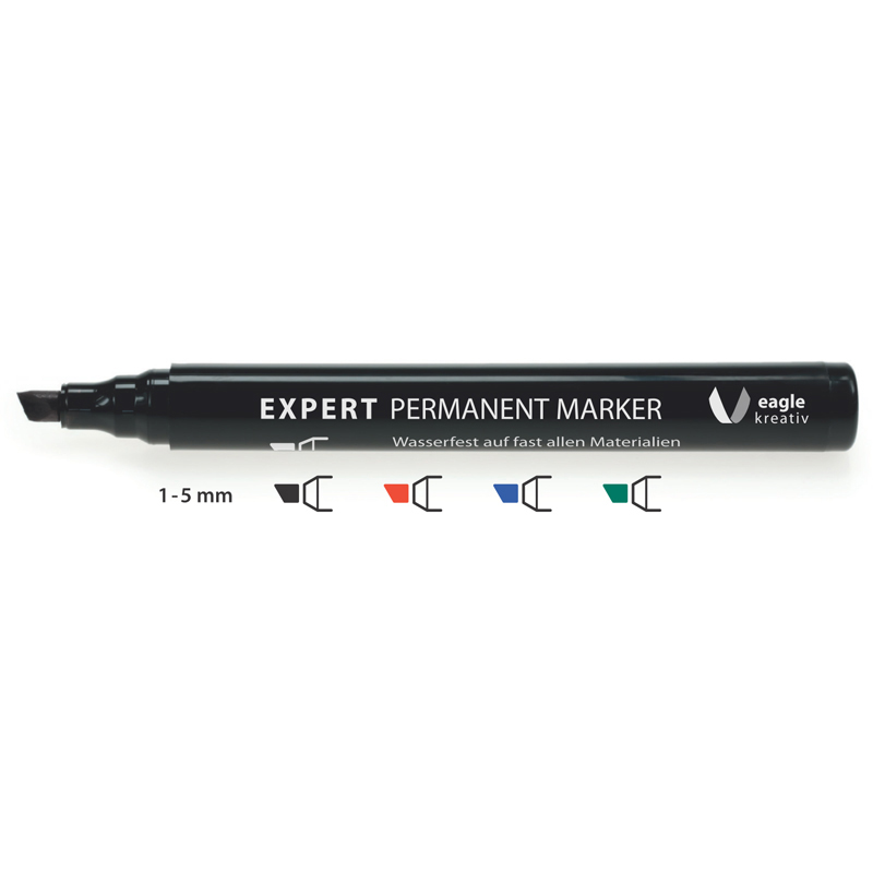 Hd Permanent Marker Chisel Tip Blue - ToolsMalta.com