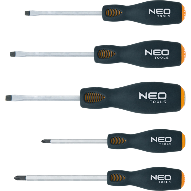 Go Through Screwdrivers, Cross: Ph1X0.75, Ph2X100, Slotted: 5.5X100 Mm ...