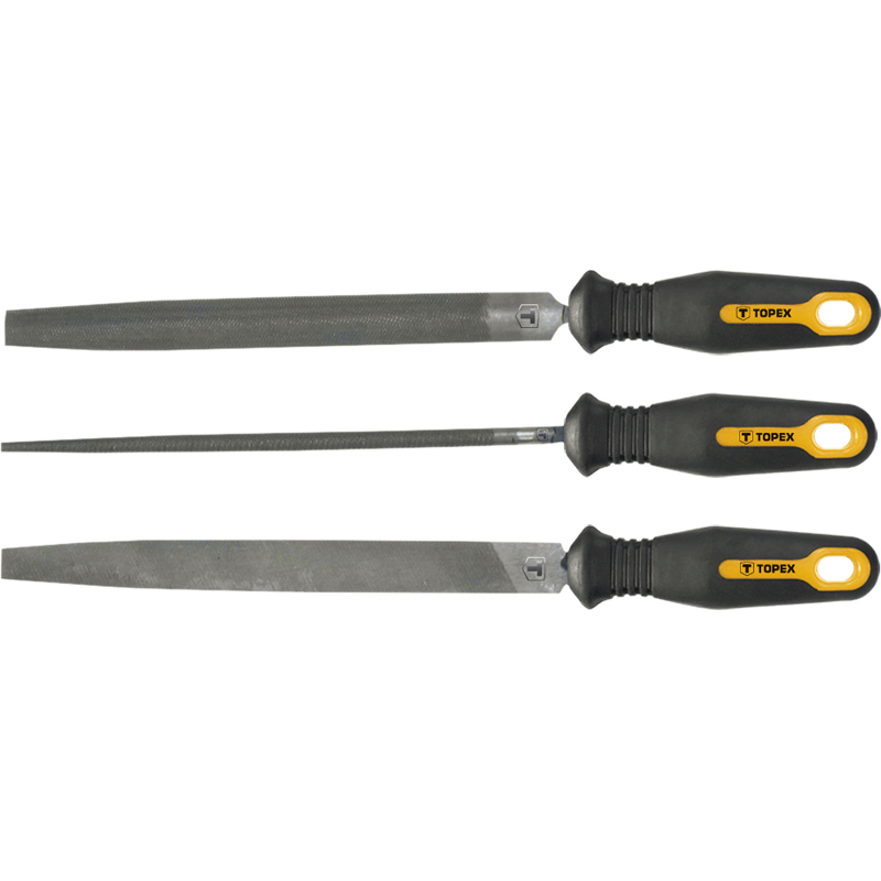 Metal Files, 200 Mm, Set, Two Material Handles, T12 Steel, Grade 2 ...