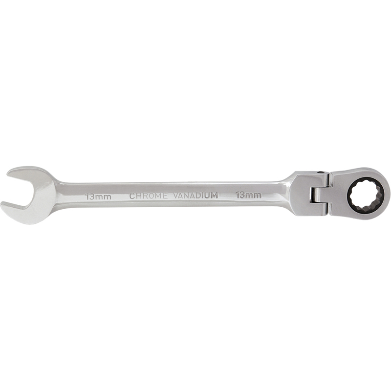 Combination Spanner With Joint And Ratchet, Ratchet Mechanism With 72 Teeth, Crv Steel ...