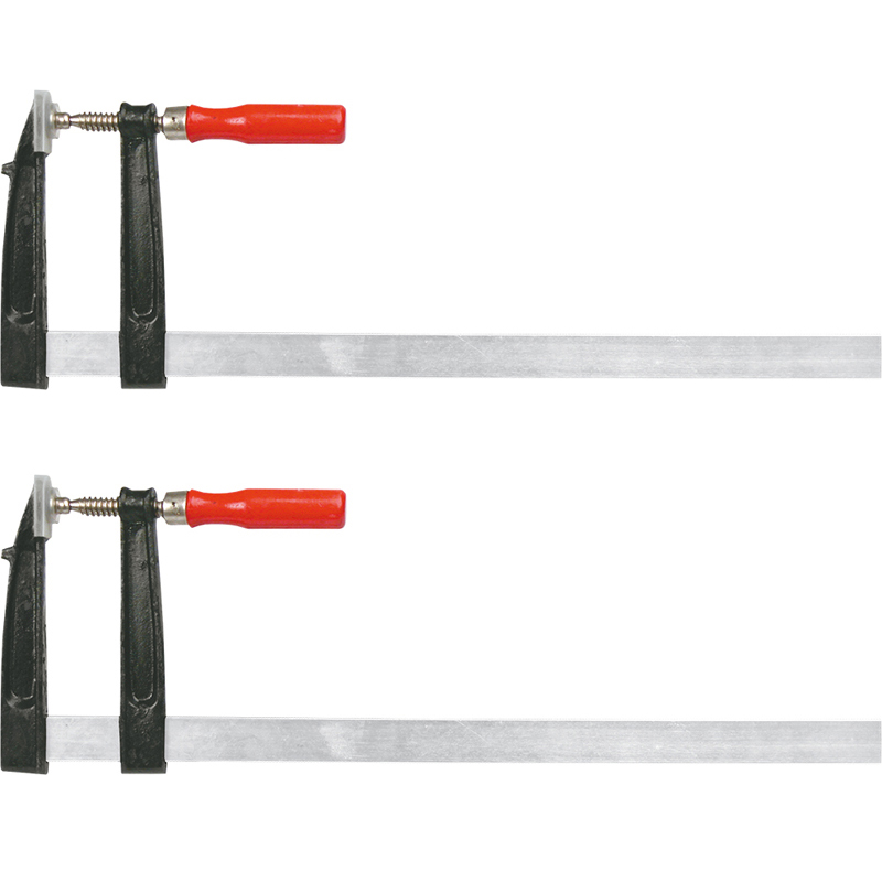 Carpenter Clamp, Wooden Handle, Varnished - ToolsMalta.com