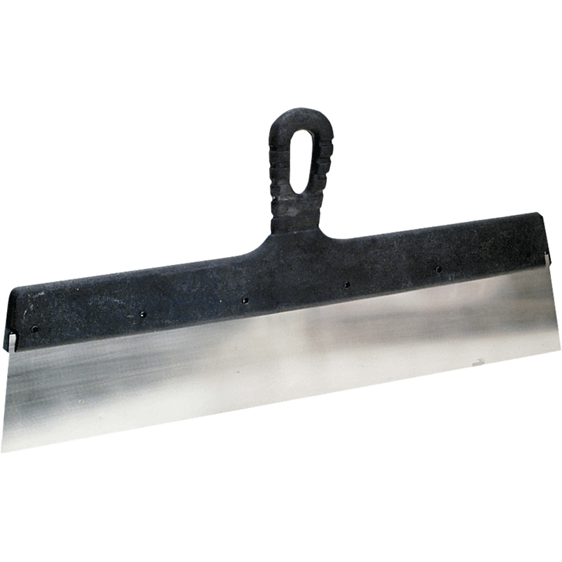 Plaster Finish Scraper, Stainless Steel, Plastic Handle - ToolsMalta.com