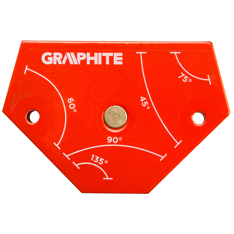 Welding Angle Magnet 64 X 95 X 14 Mm, Angles 45˚, 60˚, 75˚, 90˚ And 135 ...