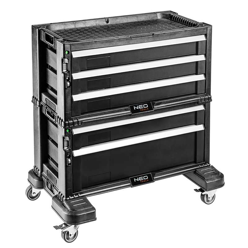 Neo Tool Cabinet, 5 Drawers (Ref. No 84-226), Side Handles, Side Snaps ...