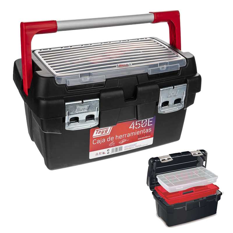 Tool Box With Aluminum No. 450-E - ToolsMalta.com