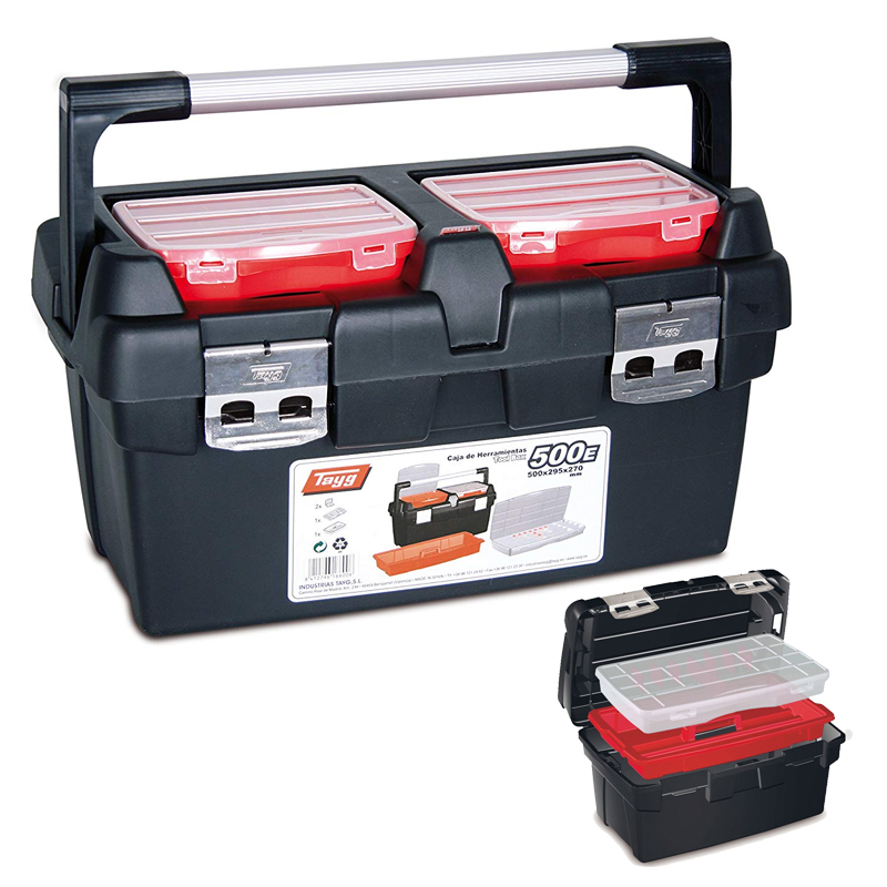 Tool Box With Aluminum No. 500-E - ToolsMalta.com
